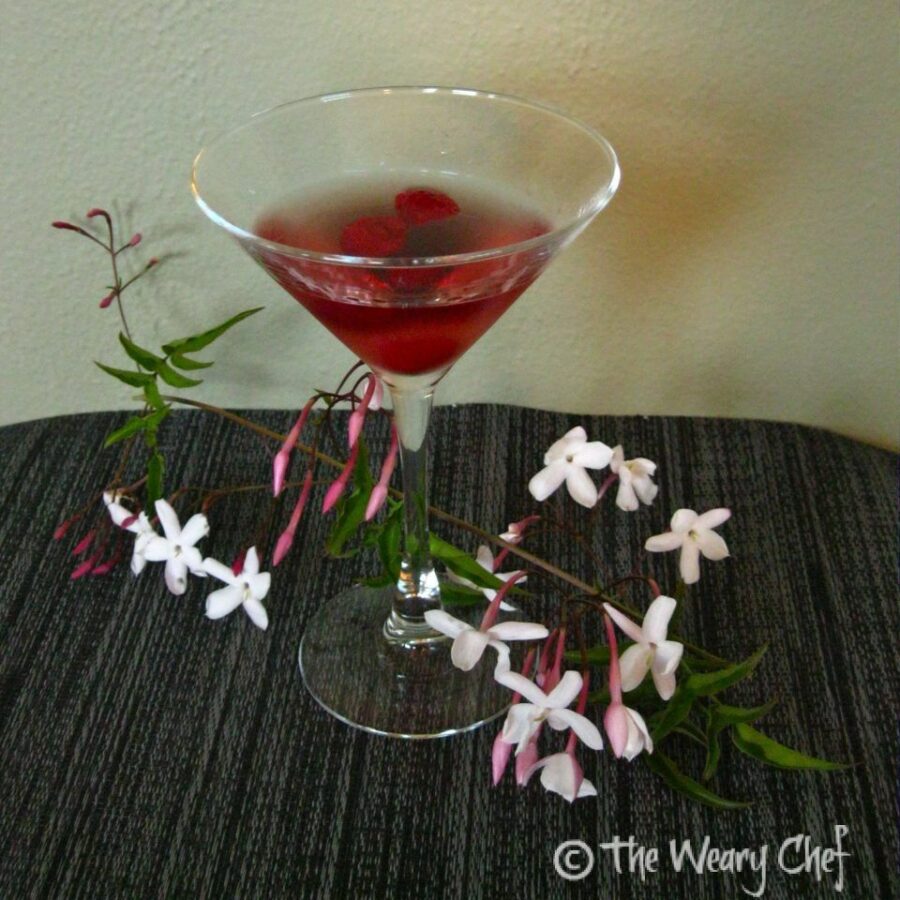 Friday Happy Hour: Raspberry Sake Cocktail Recipe - The Weary Chef