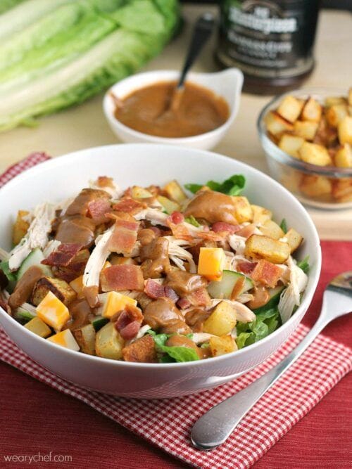 Loaded BBQ Chicken Salad Recipe