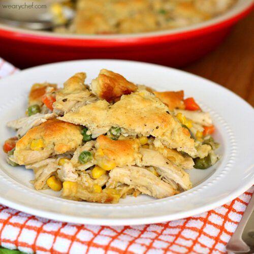 Quick Chicken Pot Pie in 30 Minutes! - The Weary Chef