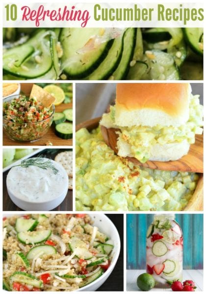 10 Cucumber Recipes - The Weary Chef