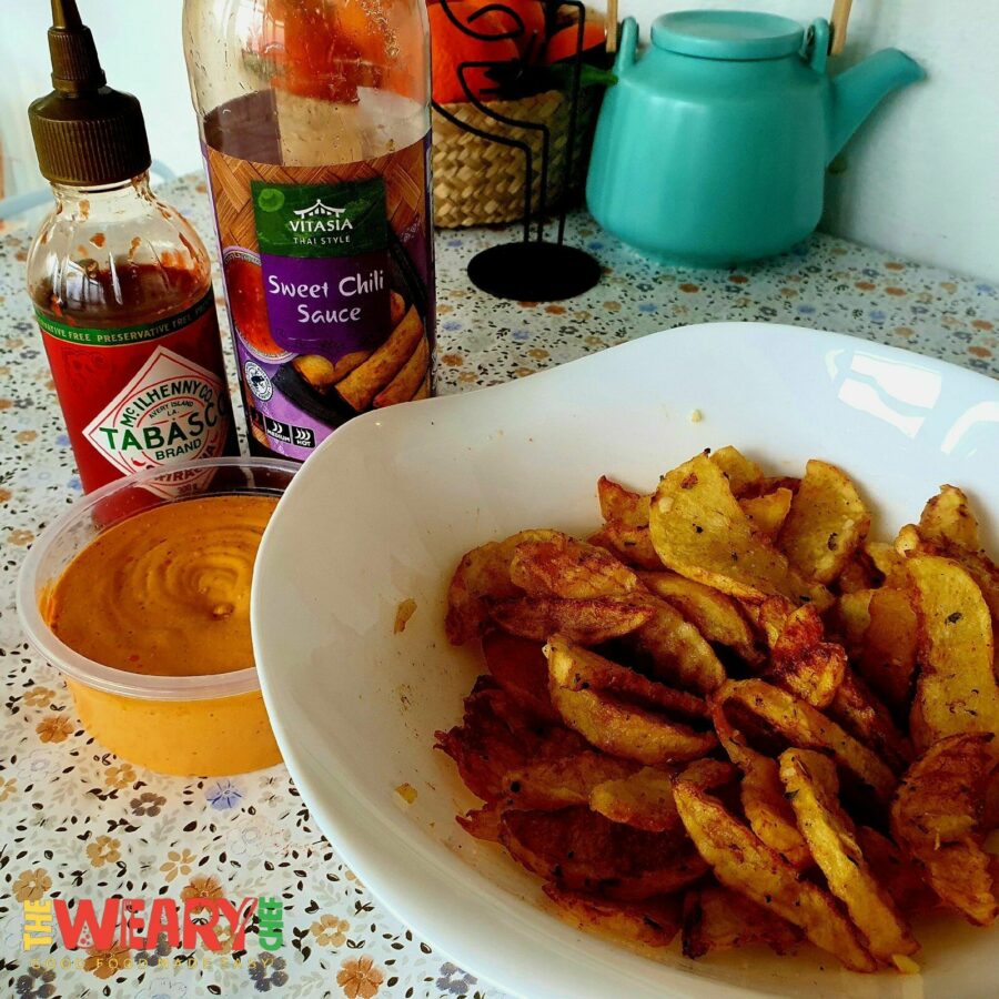 Crinkle Cut Fries Potatoes (Easy Video Recipe) | Weary Chef